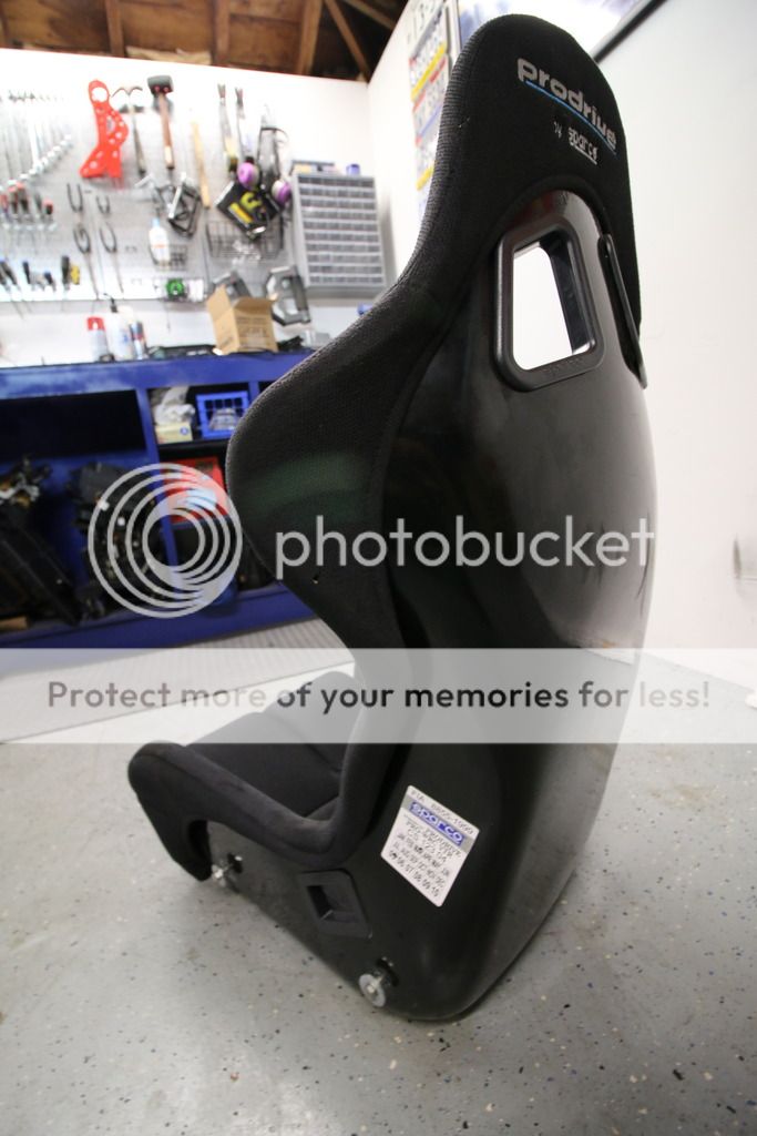 FS: (For Sale) MI: Rare genuine Sparco Prodrive seat in great condition ...
