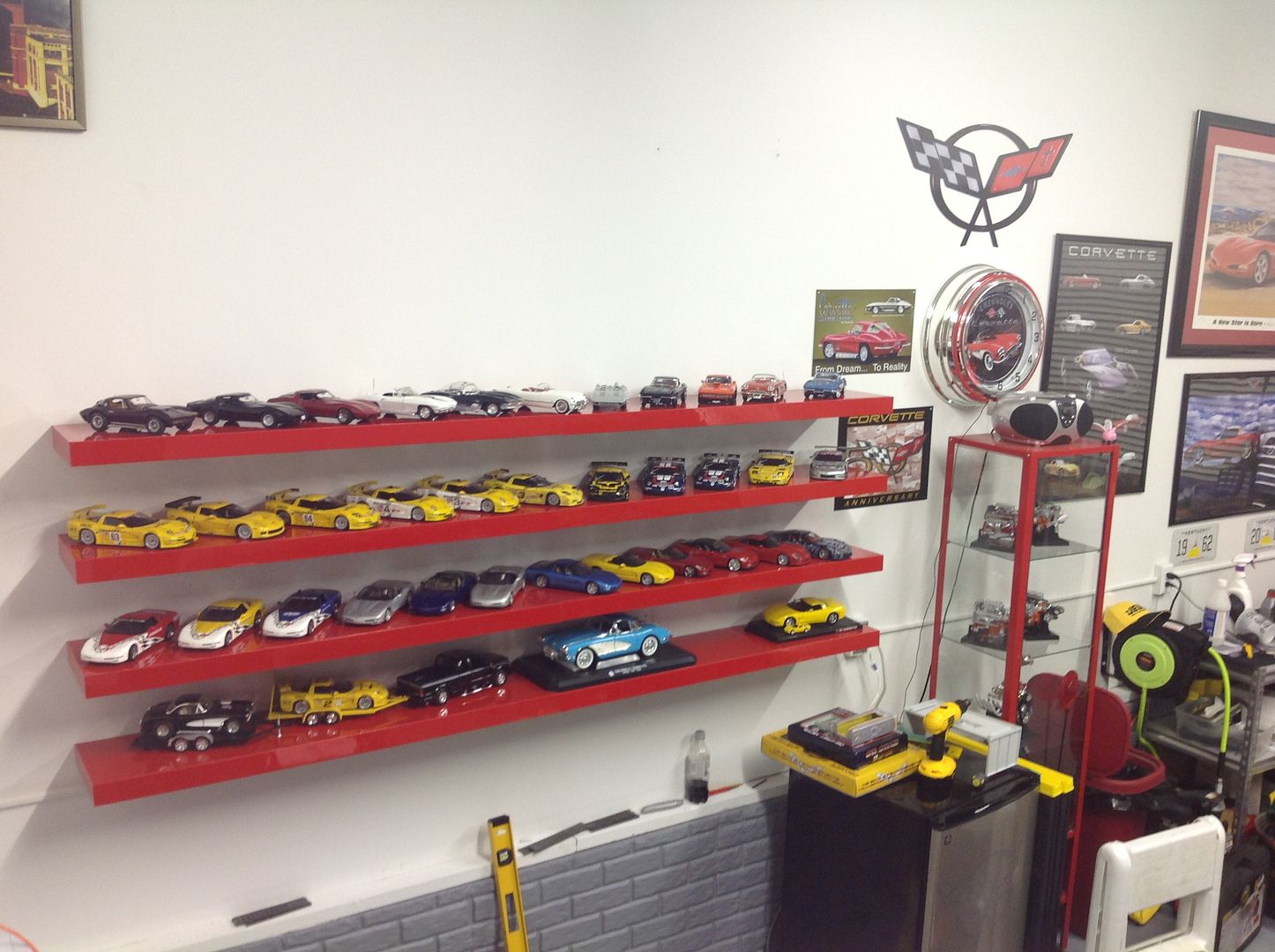 New shelves for my collection - CorvetteForum - Chevrolet Corvette ...