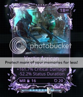 [WTS] Vectis riven +MS +CD -SD - PC: Trading Post - Warframe Forums