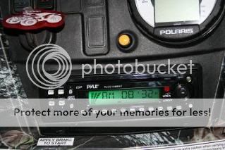 Radio In Dash | PRC Polaris Ranger Club