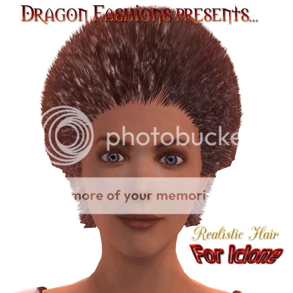 Realistic Hair for Iclone